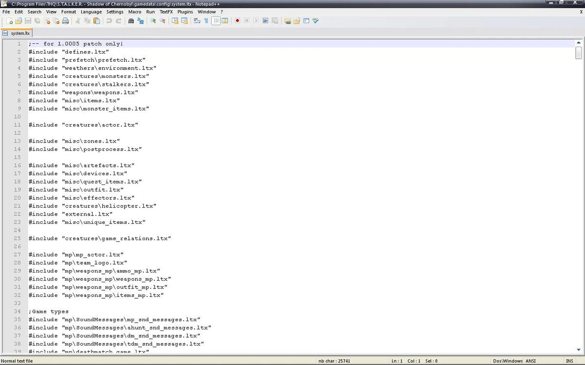 A simple mod example | S.T.A.L.K.E.R. Mods Wiki | Fandom