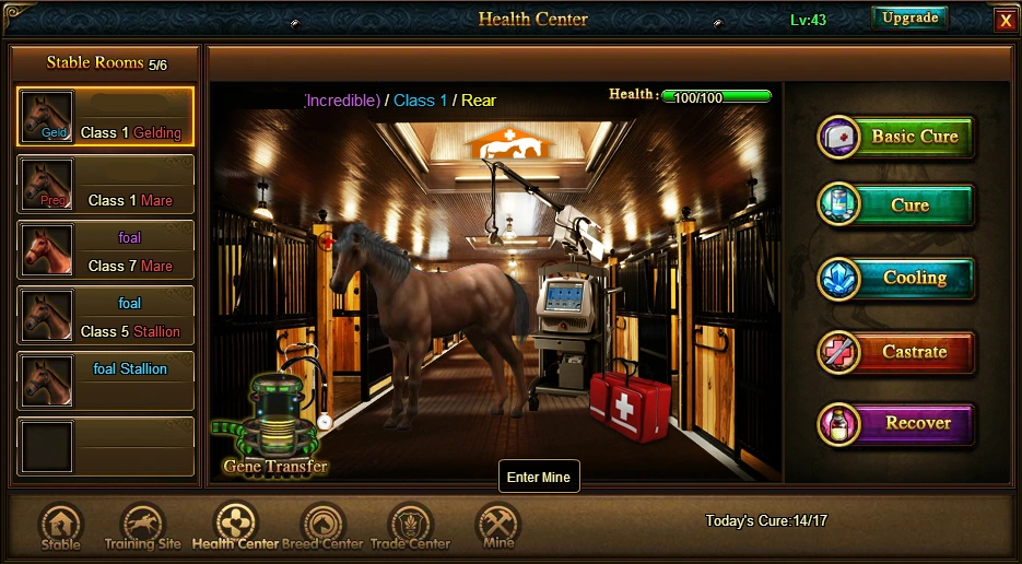 Health Center | Stallionrace Wiki | Fandom