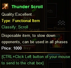 Thunder scroll | Stallionrace Wiki | Fandom