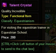 Talent crystal | Stallionrace Wiki | Fandom