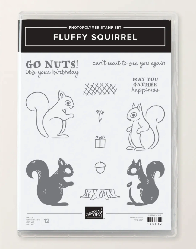 Fluffy Squirrel Photopolymer Stamp Set | Stampin' Up! Wiki | Fandom