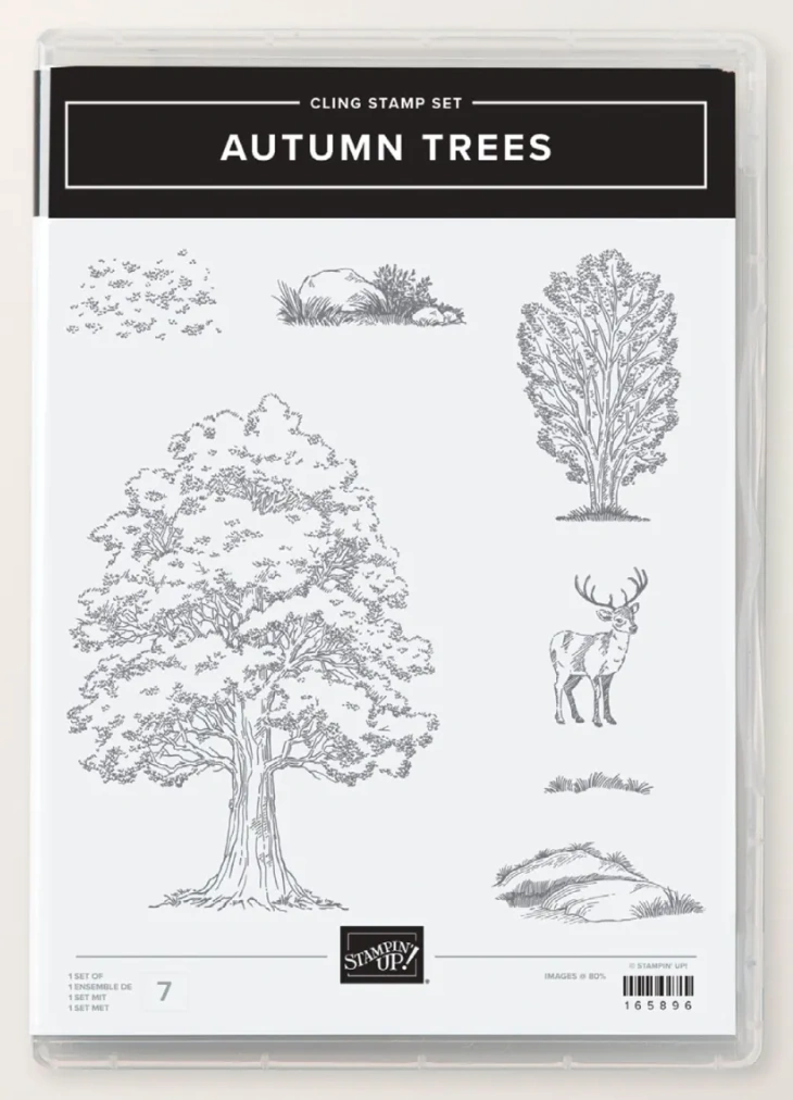 Autumn Trees Cling Stamp Set | Stampin' Up! Wiki | Fandom