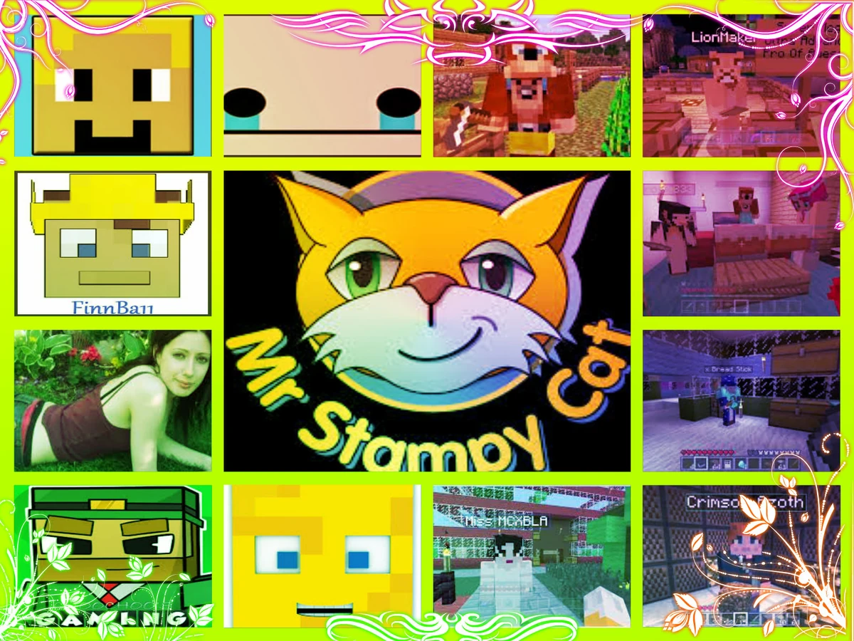 User blog:SuperlyAttachedGlitch77/My Stampy Collage!!! | Stampy's ...
