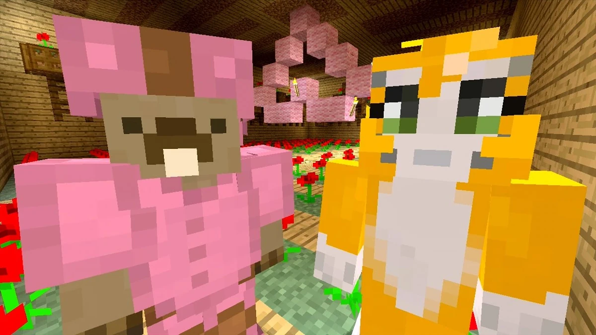 Minecraft Stampy Cat Love Garden | Fasci Garden