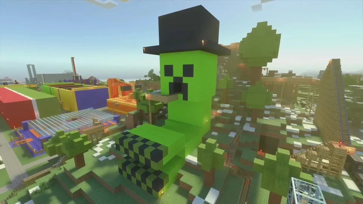 Creeper Coaster | Stampy's Lovely Wiki | Fandom