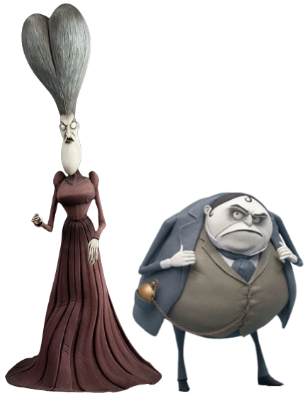 Maudeline and Finis Everglot | Standard Evil Wiki | Fandom