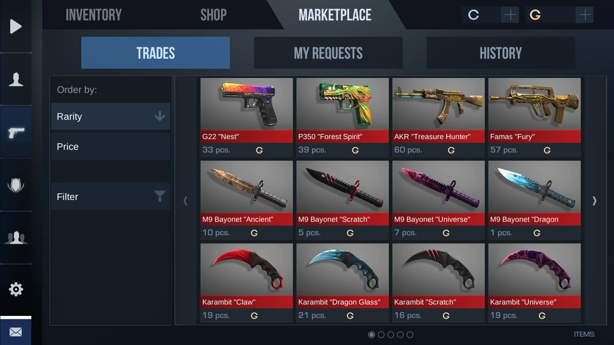 Marketplace | Standoff 2 Wiki | Fandom