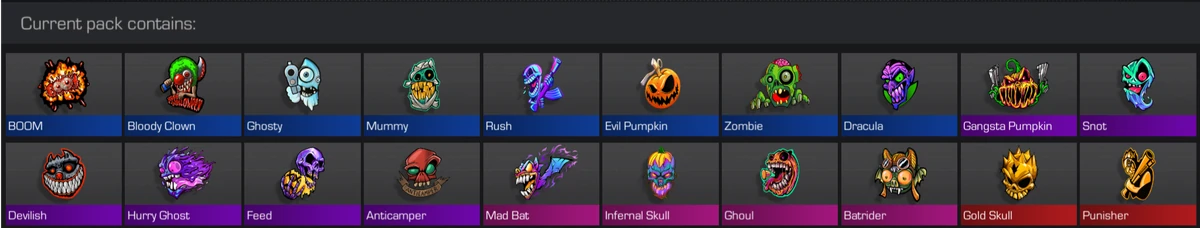Halloween Collection 2019 | Standoff 2 Wiki | Fandom