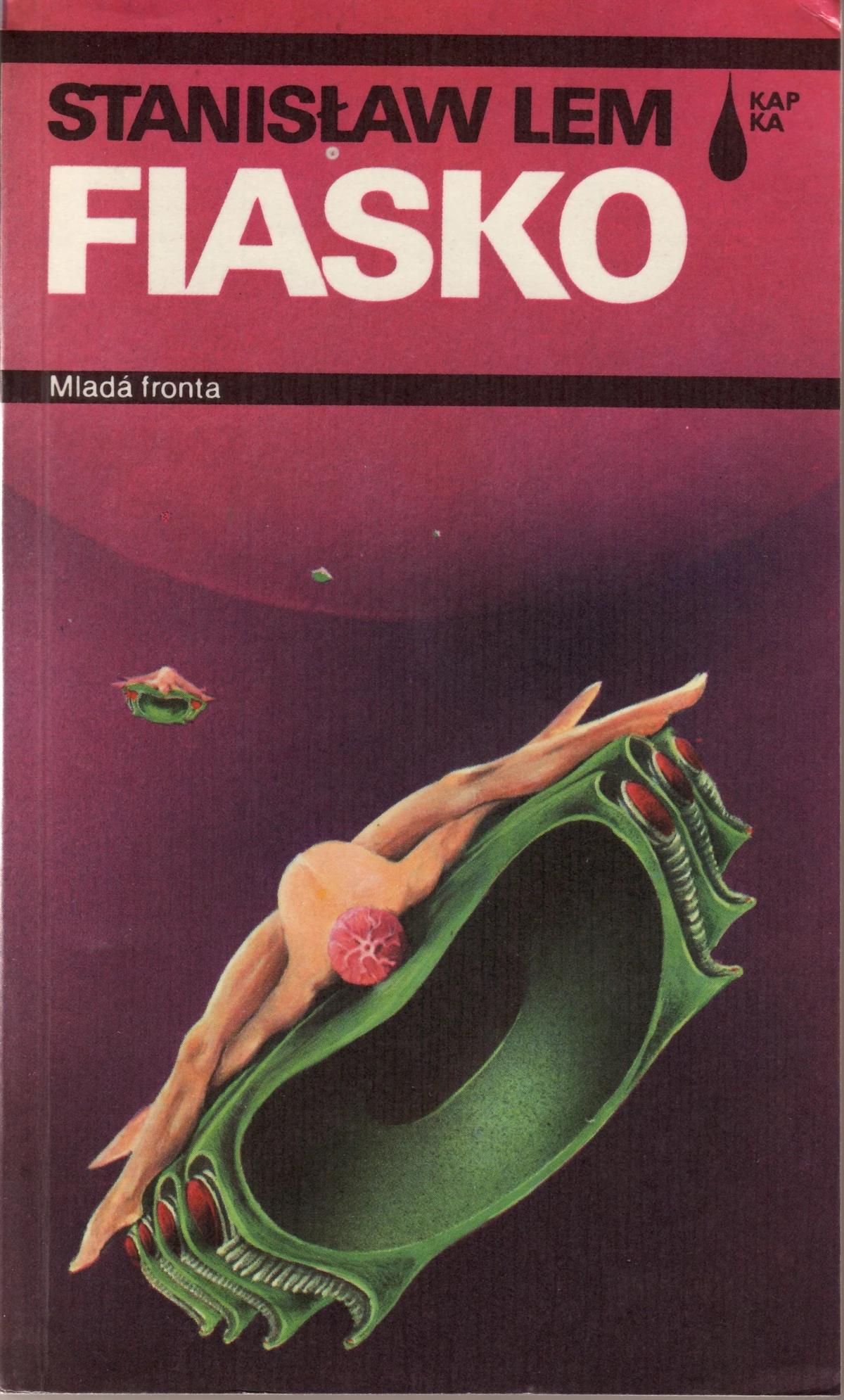 Fiasco Czech Mladá fronta 1990 | Stanislaw Lem Wiki | Fandom