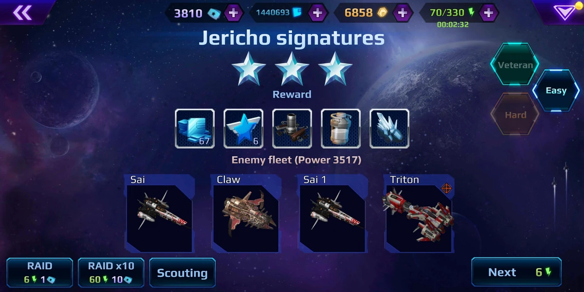 Jericho signatures | Star Conflict Heroes Wiki | Fandom