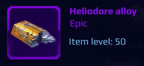 Heliodore alloy | Star Conflict Heroes Wiki | Fandom