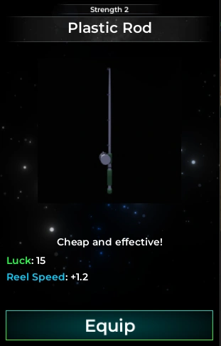 Plastic Rod | Star Fishing Wiki | Fandom