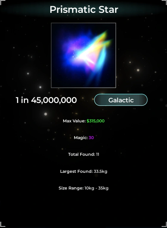 Prismatic Star | Star Fishing Wiki | Fandom