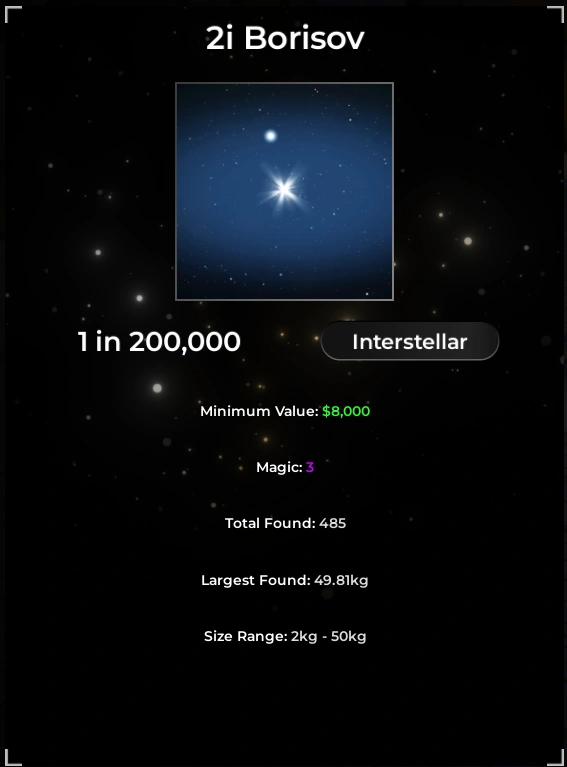 2i Borisov | Star Fishing Wiki | Fandom