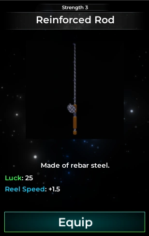 Reinforced Rod | Star Fishing Wiki | Fandom