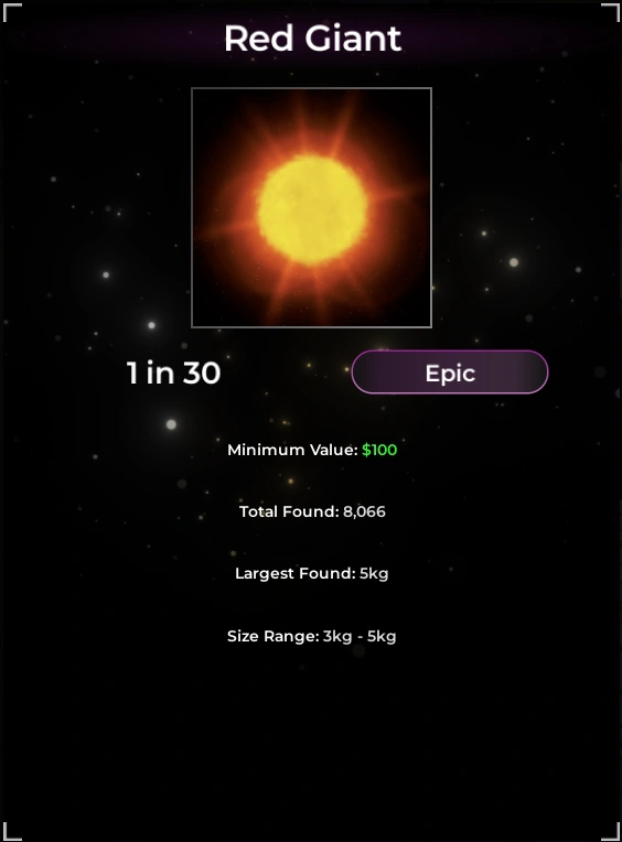 Red Giant | Star Fishing Wiki | Fandom