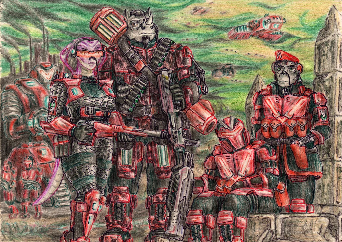 Venomian Soldier | Star Fox Reckoning of Earth Wiki | Fandom