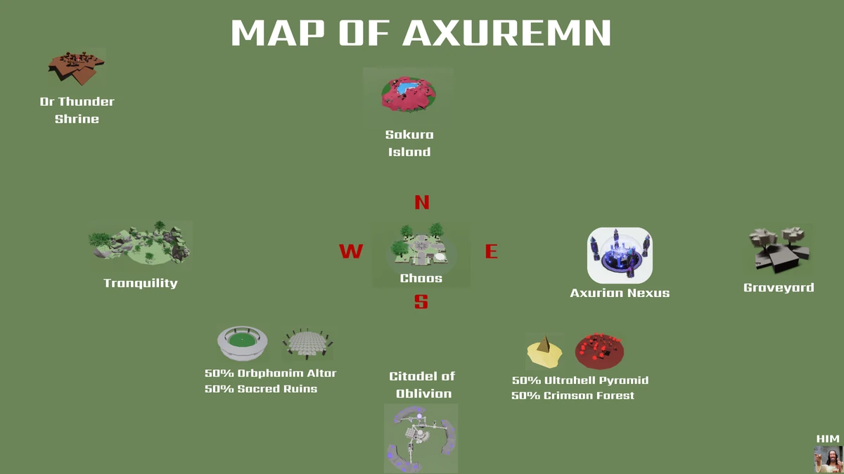 Map of Axuremn | Star Glitcher ~ Revitalized Wiki | Fandom