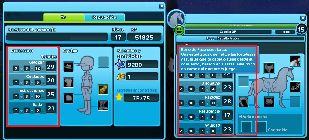 Estadísticas | Wikia Star Stable Online | Fandom