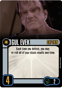 Gul Evek (Skill 4 Cost 2) | Star Trek: Attack Wing Wiki | Fandom