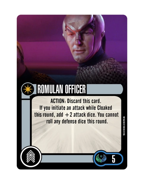 Romulan Officer (Cost 5) | Star Trek: Attack Wing Wiki | Fandom