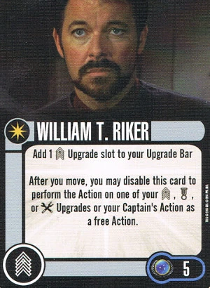 William T. Riker (Cost 5) | Star Trek: Attack Wing Wiki | Fandom