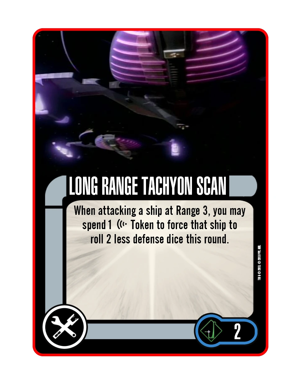 Long Range Tachyon Scan (Cost 2) | Star Trek: Attack Wing Wiki | Fandom