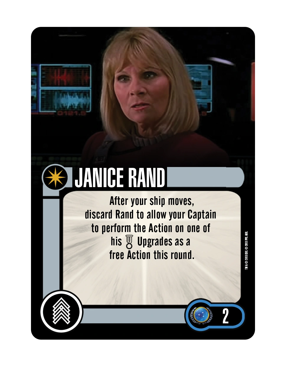 Janice Rand (Cost 2) | Star Trek: Attack Wing Wiki | Fandom
