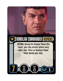 Romulan Commander (Skill 7 Cost 5) | Star Trek: Attack Wing Wiki | Fandom