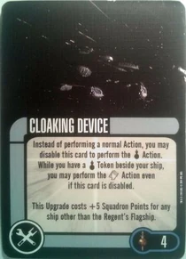 Cloaking Device (Cost 4) (Mirror Universe) | Star Trek: Attack Wing ...