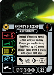 Regent's Flagship - Negh'Var Class (Cost 32) | Star Trek: Attack Wing ...