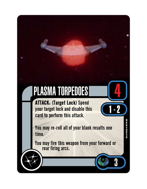 Plasma Torpedoes (Cost 3) | Star Trek: Attack Wing Wiki | Fandom