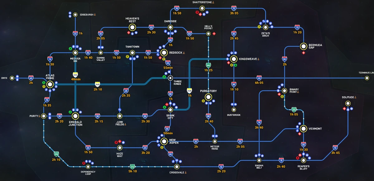 World Map | Star Trucker Wiki | Fandom