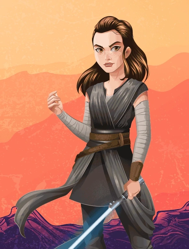 Rey Skywalker | Star Wars Animated Wiki | Fandom