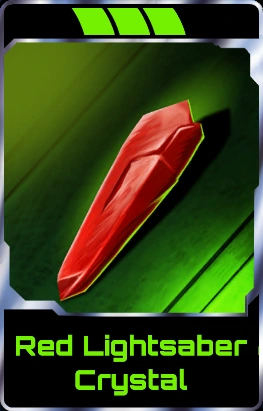 Red Lightsaber Crystal
