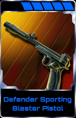 Defender Sporting Blaster Pistol | Star Wars Assault team Wiki | Fandom