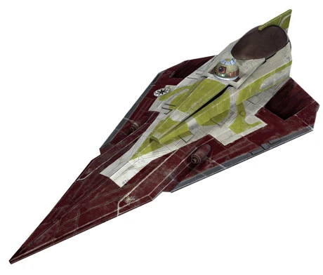 Kit Fisto's Delta-7B Aethersprite-class light interceptor | Star Wars ...