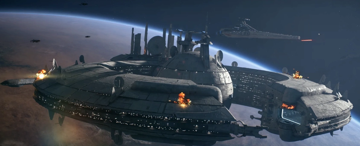 Lucrehulk-class Droid Control Ship (Trade Federation) | Star Wars Canon ...