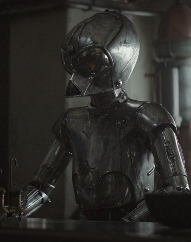 Unidentified RA-7 protocol droid bartender | Star Wars Canon Wiki | Fandom