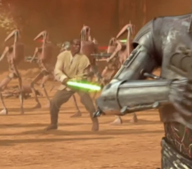 Unidentified human Jedi 2 (Geonosis) | Star Wars Canon Wiki | Fandom