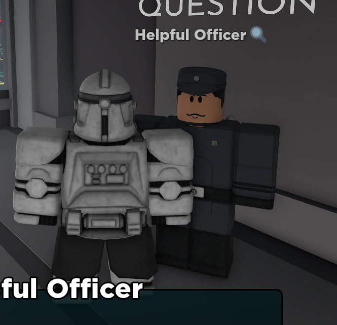 Helpful Officer | Star Wars Coruscant Roblox Wiki | Fandom