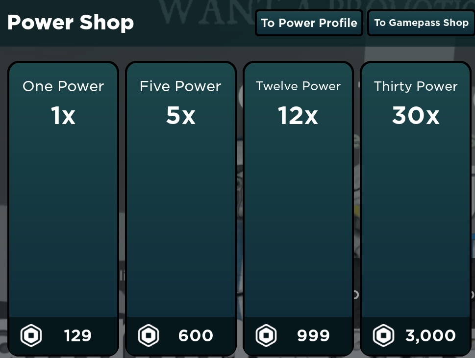 Power Points | Star Wars Coruscant Roblox Wiki | Fandom