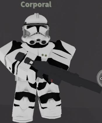 Corporal - E5 | Star Wars Coruscant Roblox Wiki | Fandom