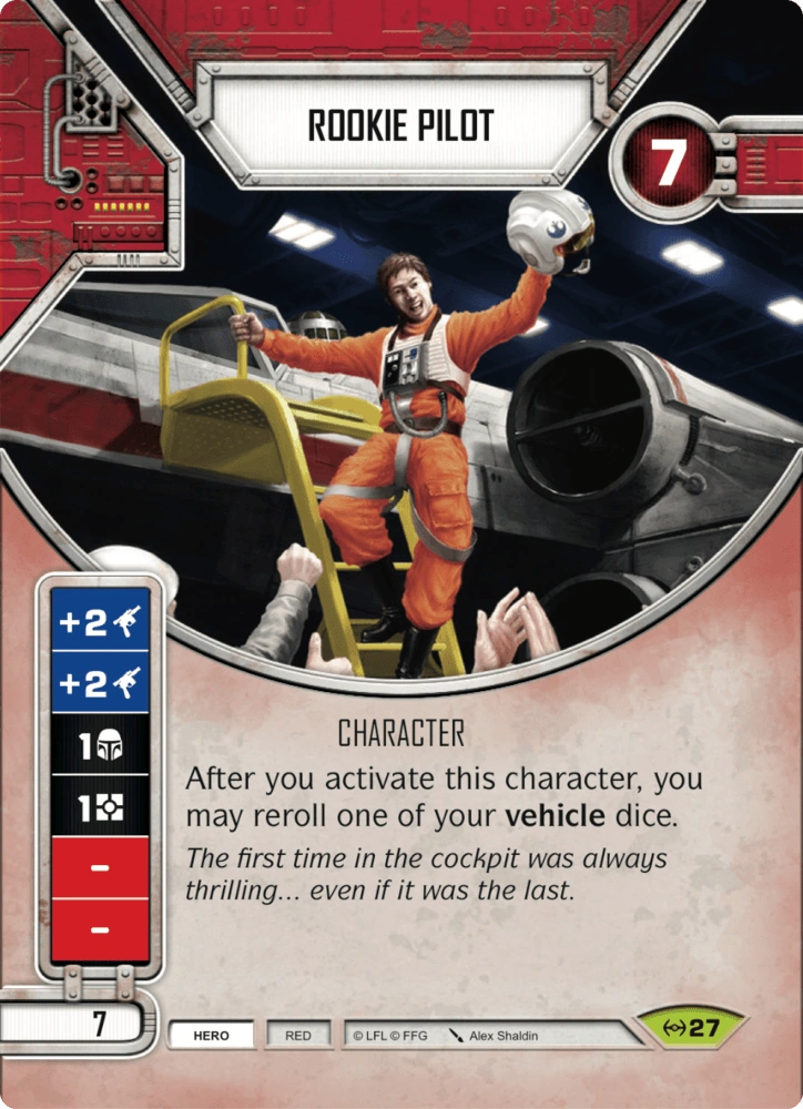 Rookie Pilot | Star Wars: Destiny Card Game Wikia | Fandom