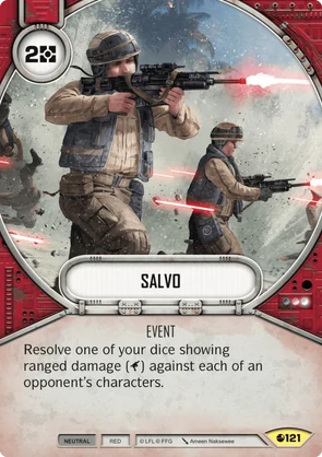 Salvo | Star Wars: Destiny Card Game Wikia | Fandom