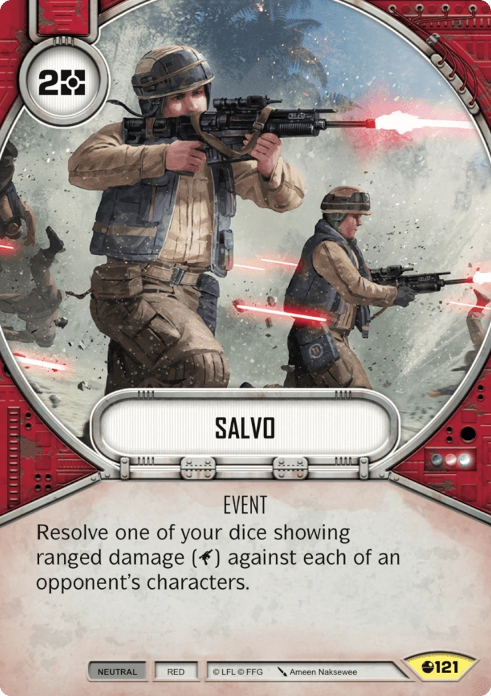Salvo | Star Wars: Destiny Card Game Wikia | Fandom