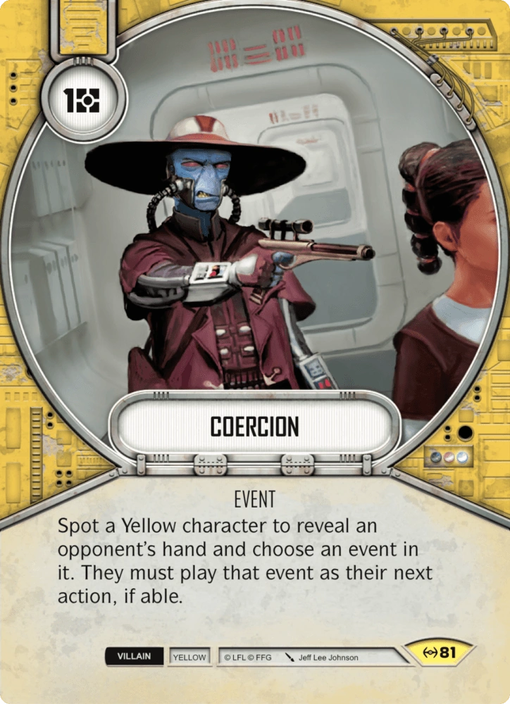 Coercion | Star Wars: Destiny Card Game Wikia | Fandom