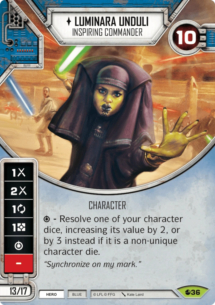 Luminara Unduli | Star Wars: Destiny Card Game Wikia | Fandom