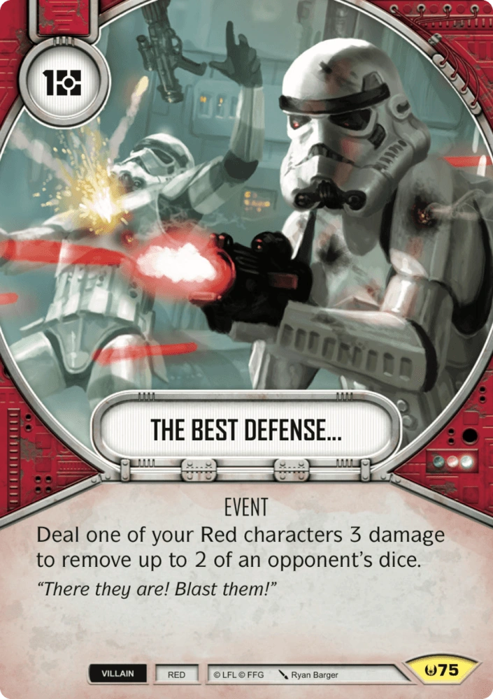 The Best Defense... | Star Wars: Destiny Card Game Wikia | Fandom
