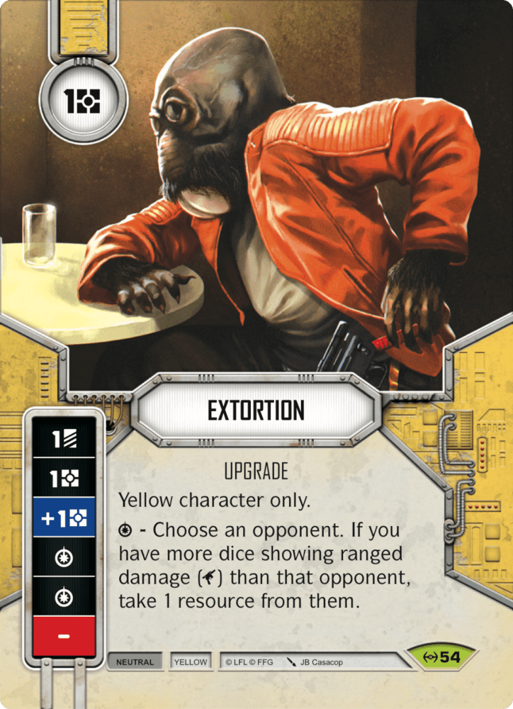Extortion Star Wars Destiny Card Game Wikia Fandom